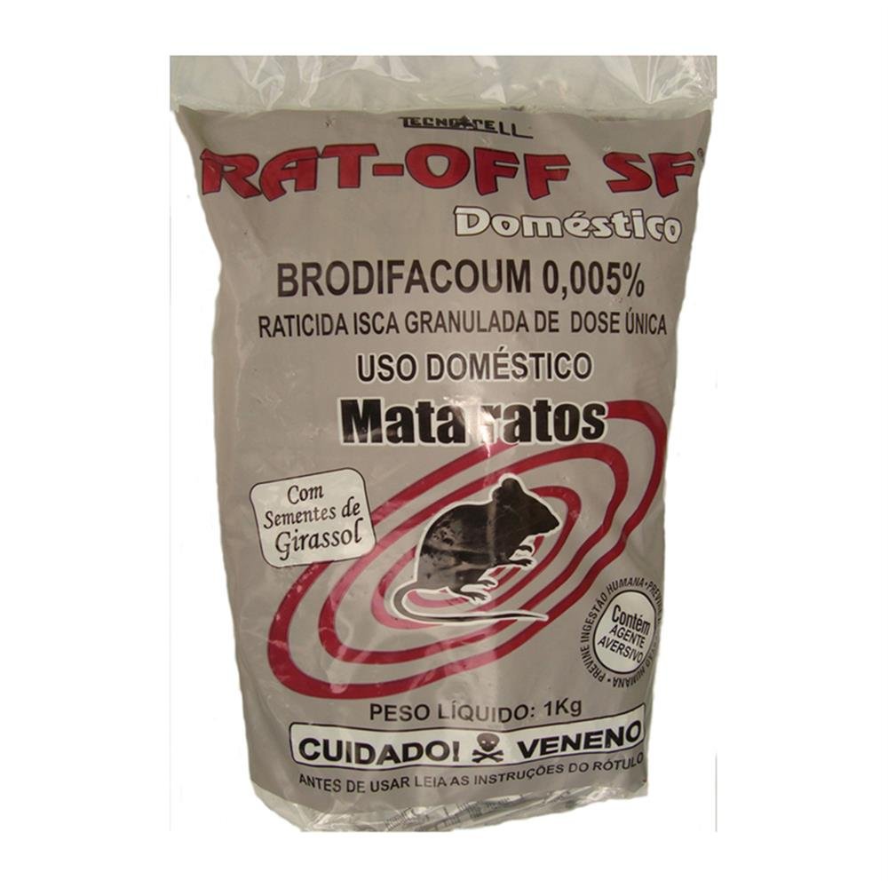 Raticida Girassol Ratoff 40X25g | Martins Atacado