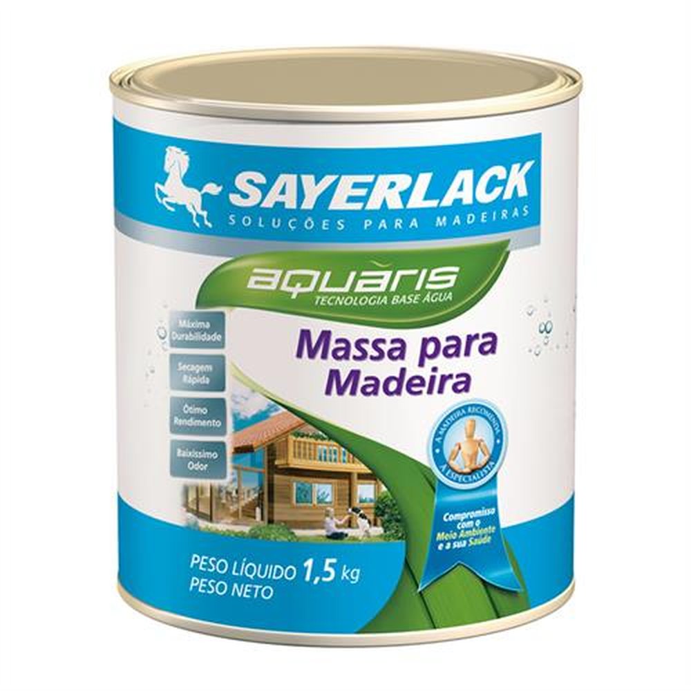 Massa Calafetar Madeira Branca 1/4X6 Sayerlack | Martins Atacado