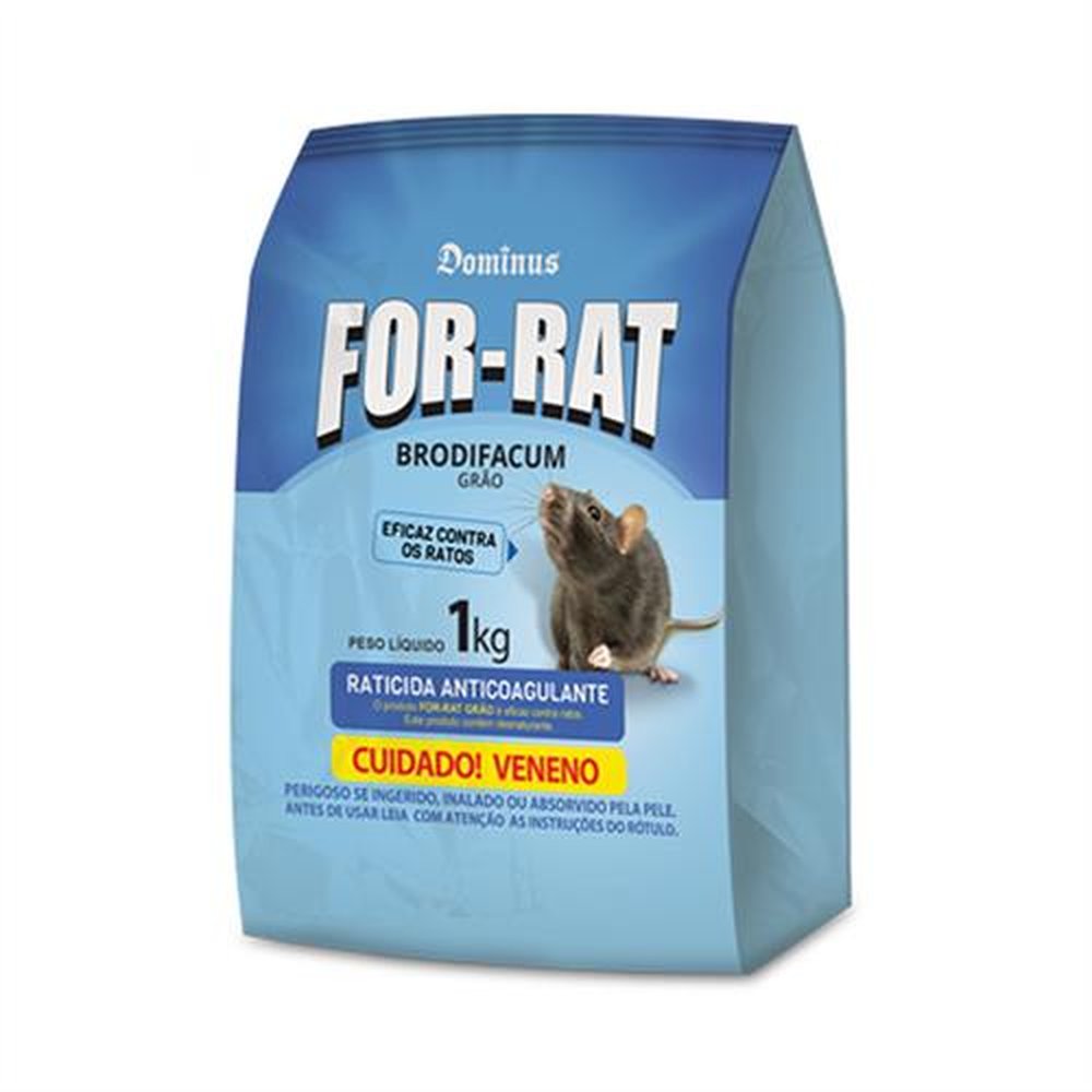 Raticida Girassol For-Rat 40X25g | Martins Atacado