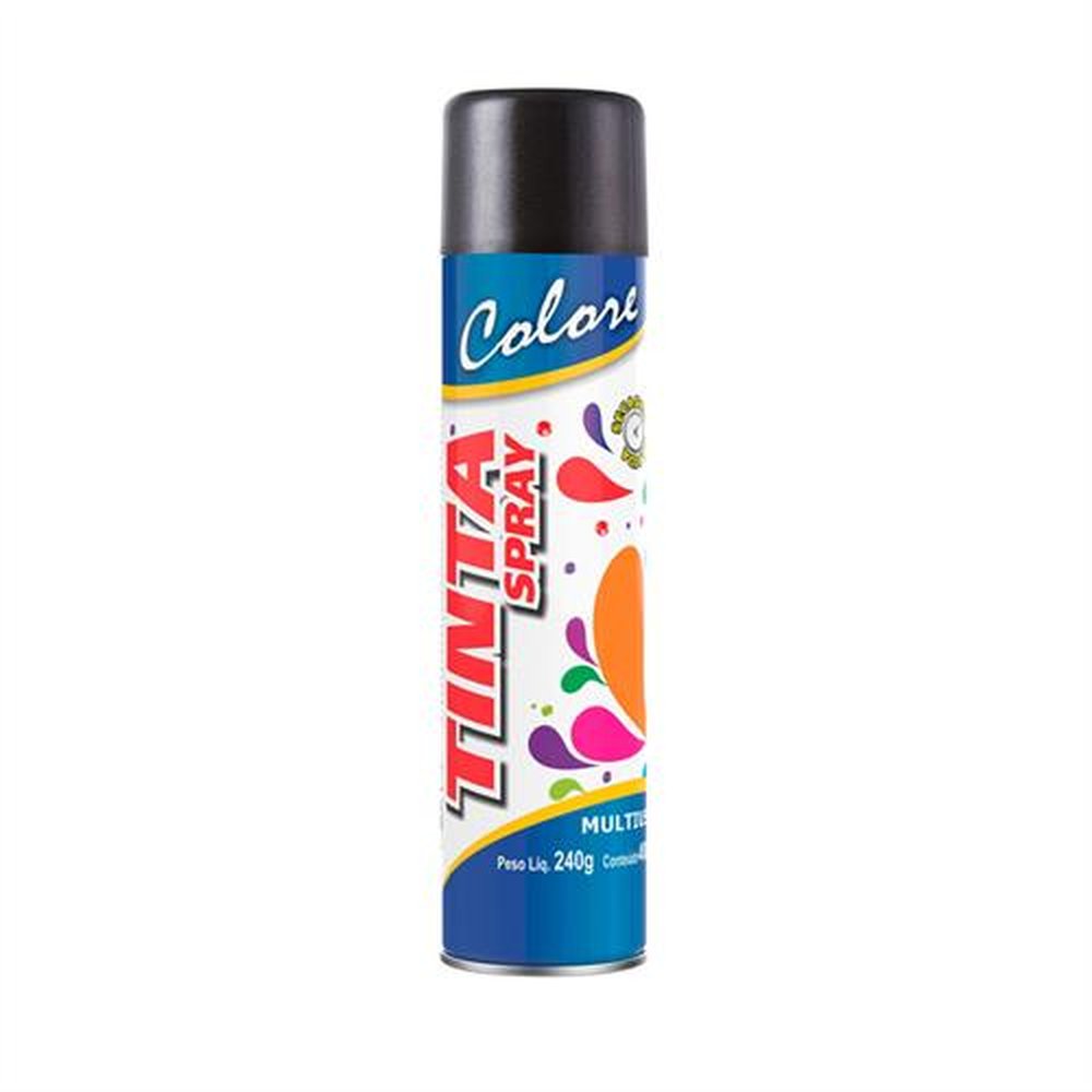 Tinta Spray Metalico Grafite 6X400 Colore | Martins Atacado