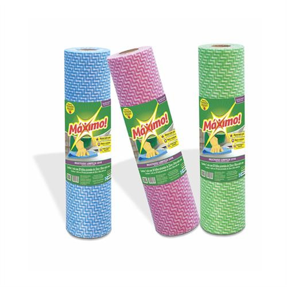 Pano Multiuso Limpeza Leve Rolo 15Mx33cm | Martins Atacado