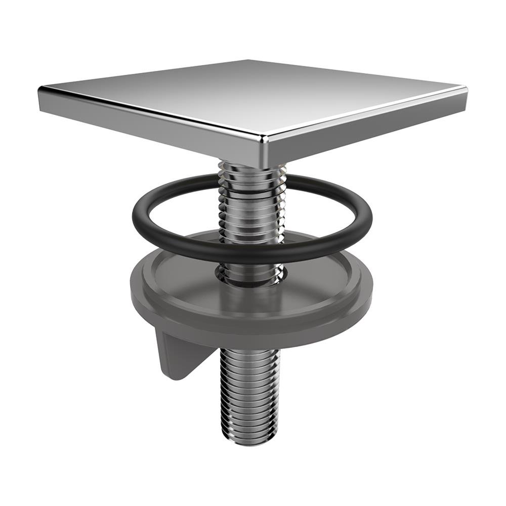 Plug Para Bide/Lavatorio Latao Cromado Quadrado 50mm | Martins Atacado