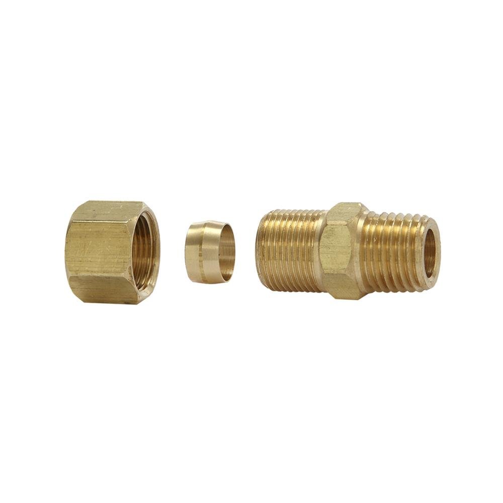 Niple Para Gas 1/4 Npt (M) X 3/8 Tc Com Anilha | Martins Atacado