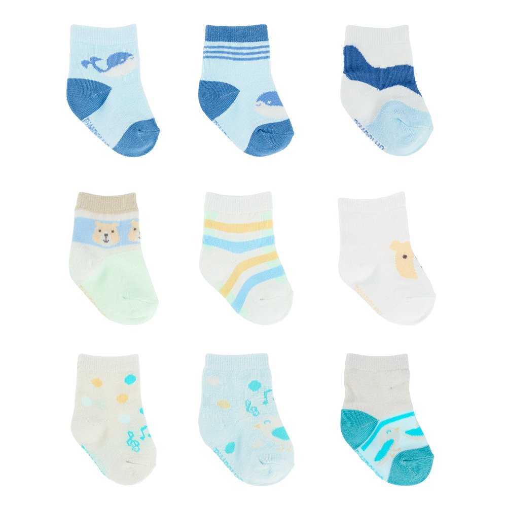 Kit Meia Colorida C/3 Pares Tag 00-15 Masculino Pimpolho Pack Com 06 ...