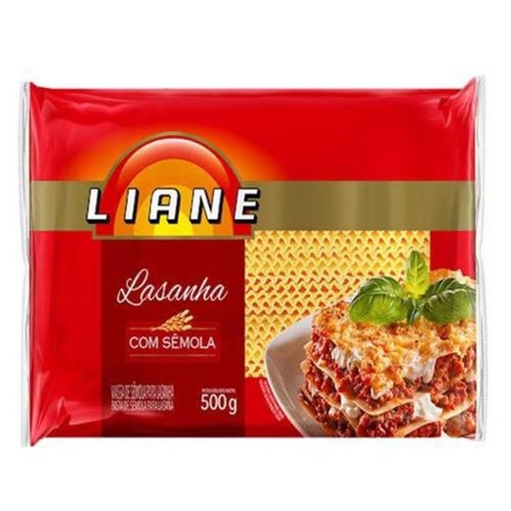 Macarrao Liane Lasanha Semola 20X500Gramas | Martins Atacado