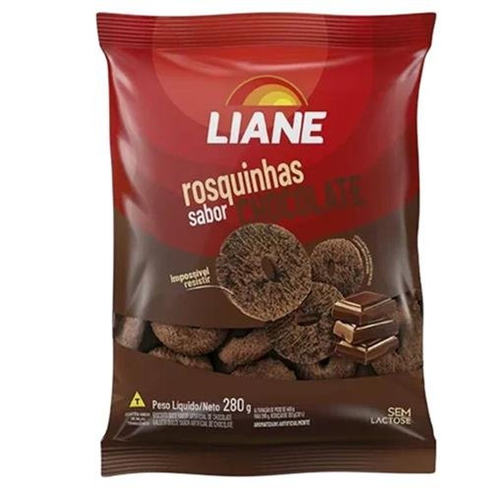 Biscoito Liane Rosquinha Chocolate 30X280Gramas | Martins Atacado