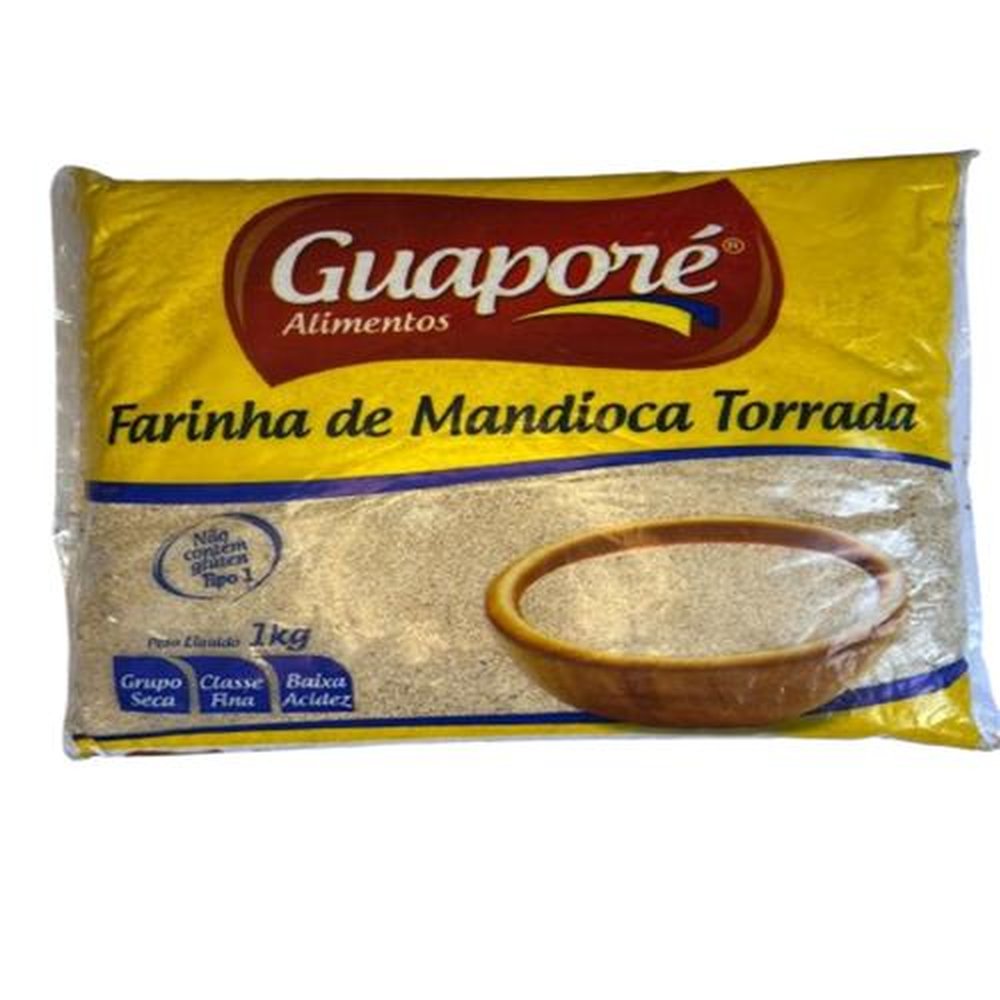 Farinha De Mandioca Torrada Guaporé 1Kg | Martins Atacado