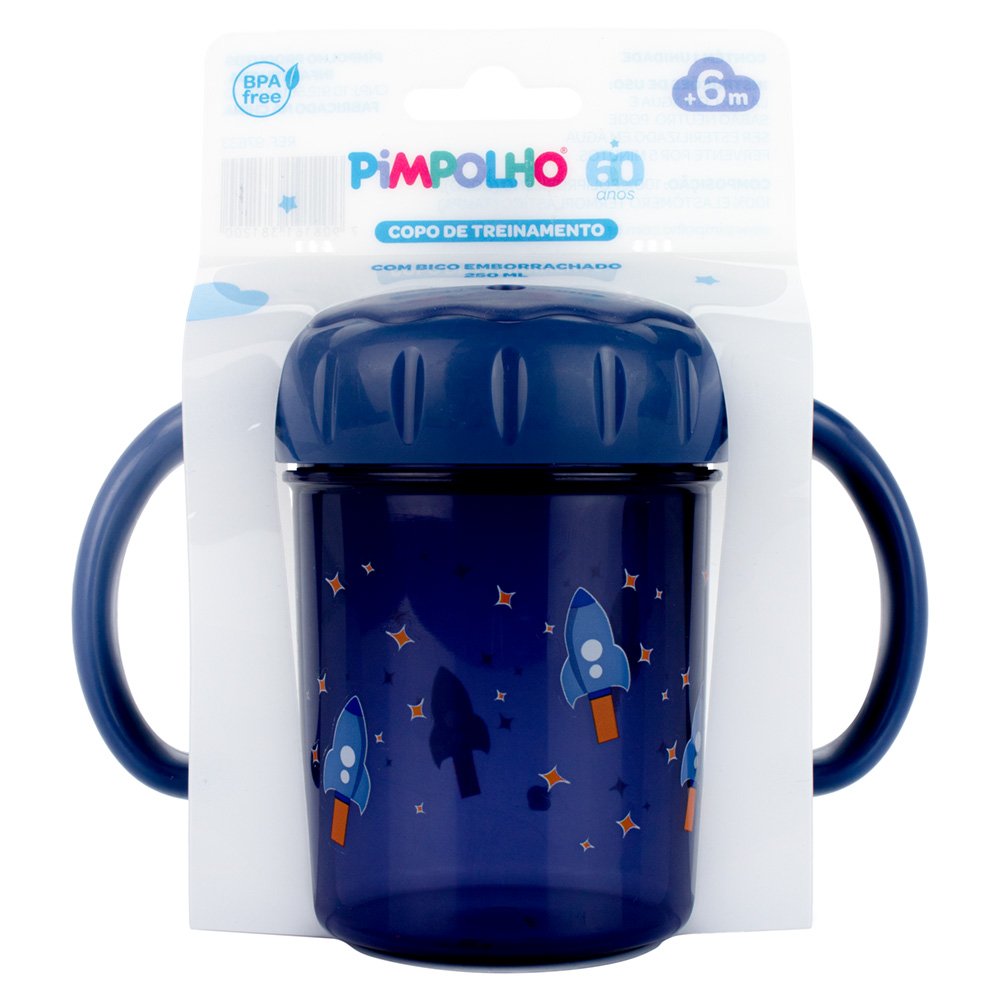 Kit Copo De Treinamento Com Bico Emborrachado 250Ml Masculino Pimpolho Com 6 Unidades. | Martins ...