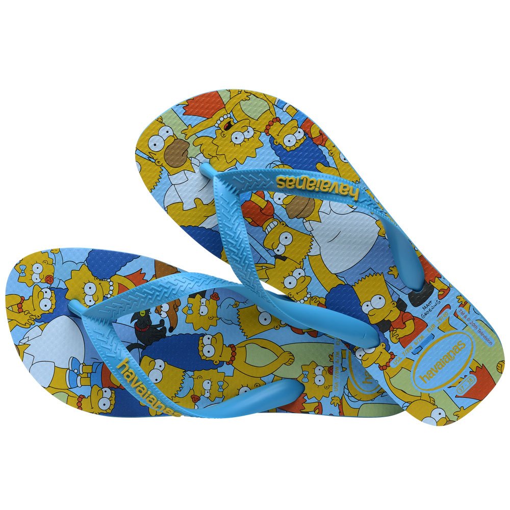 Chinelo Havaianas Simpsons (41/42) - Turquesa 0212 Com 12 pares ...