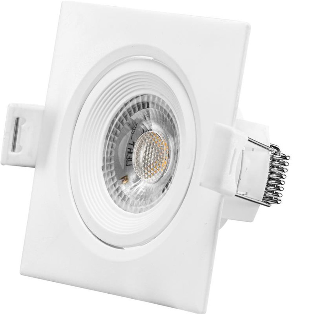 Spot Led Quadrado 7W - 3000K - Bivolt Noll | Martins Atacado