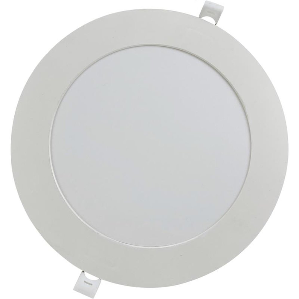 Plafon Led Redondo De Embutir 18W - 3000K - Bivolt Noll | Martins Atacado