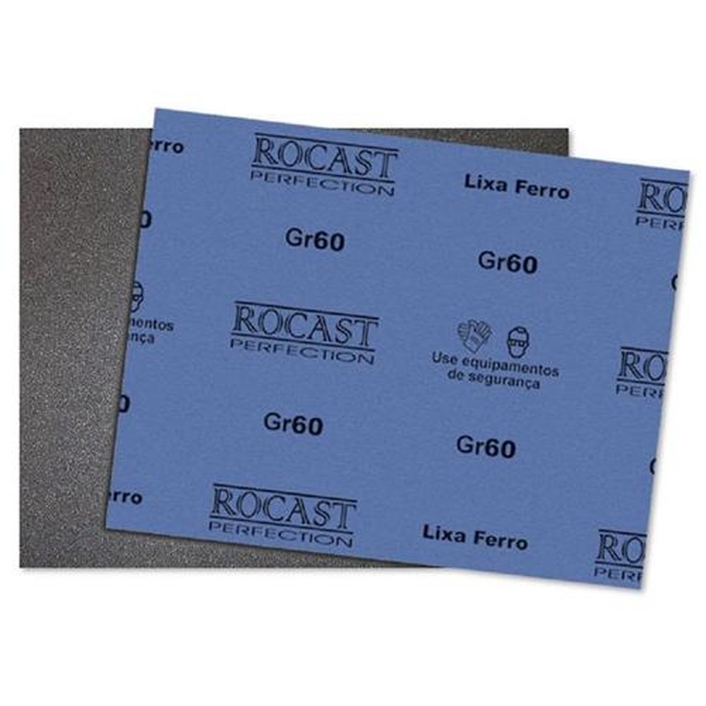 Lixa Ferro Grão 60 Rocast | Martins Atacado