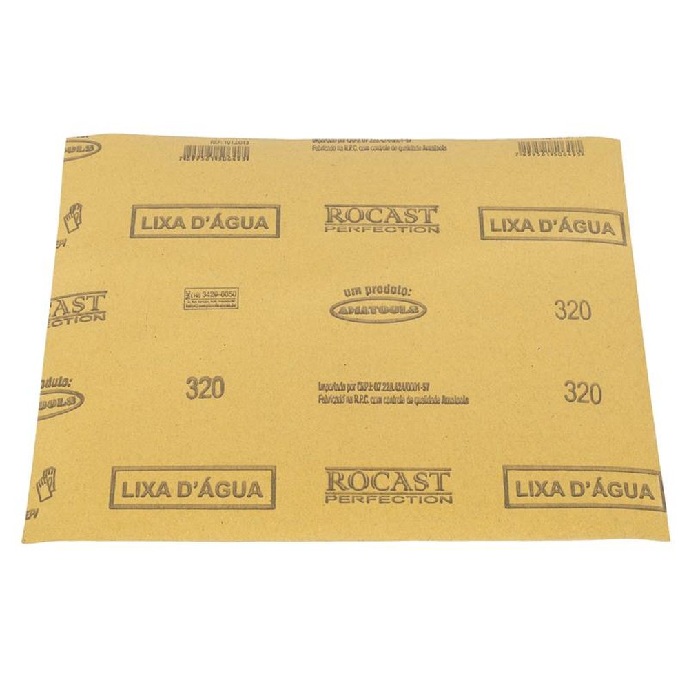 Lixa DAgua Grão 600 Rocast | Martins Atacado
