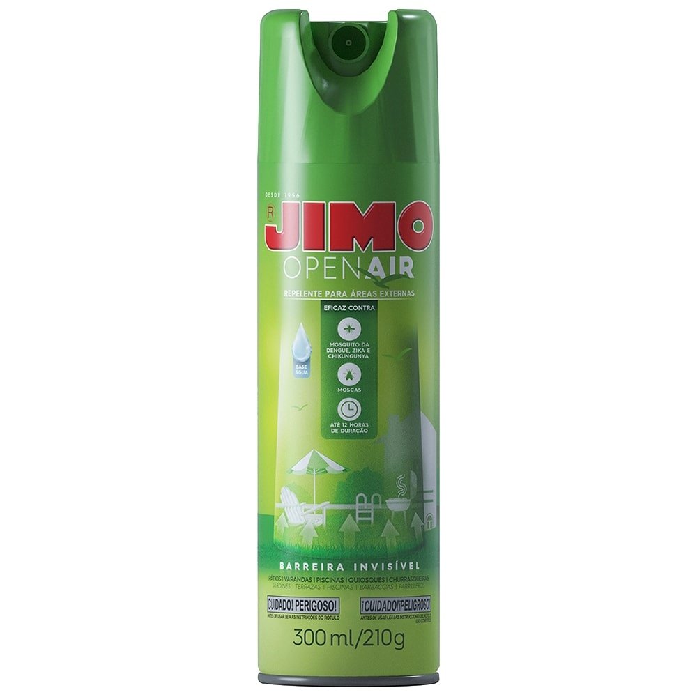 Jimo Open Air Repelente para Área Externa Aerossol 300ml | Martins Atacado