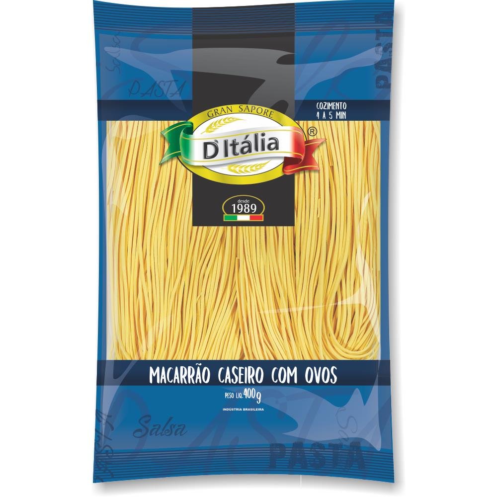 Massa Caseira Ditália Espaguete Bandeja 400g | Martins Atacado