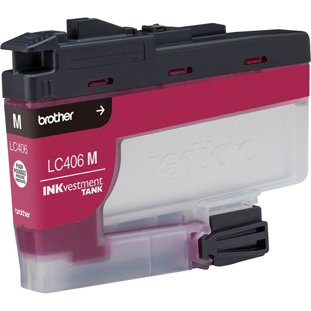 Cartucho de Tinta Brother Magenta 1.5K - LC406MS | Martins Atacado