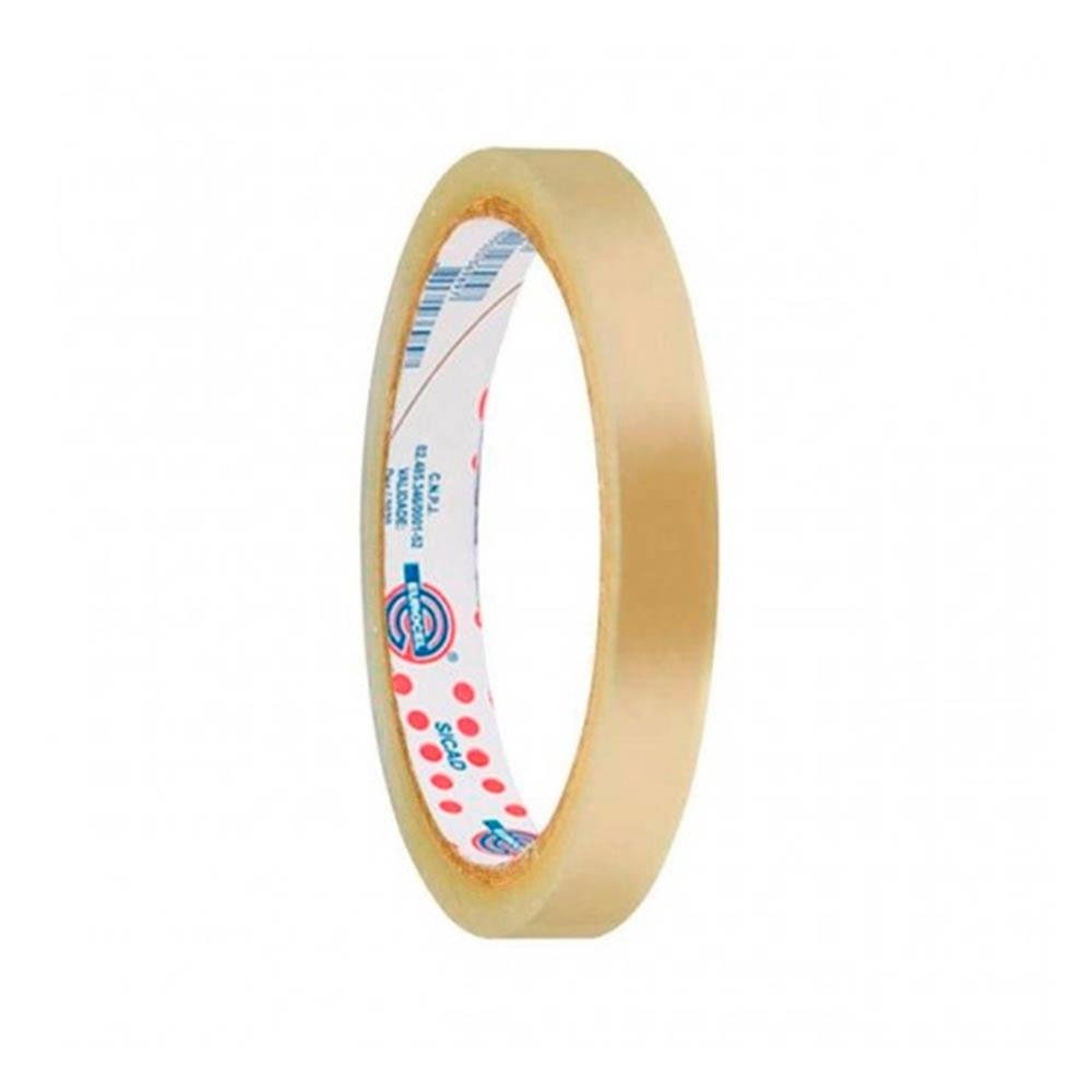 Fita Adesiva Transparente 12mm x 40m Eurocel 10 Unidades | Martins Atacado