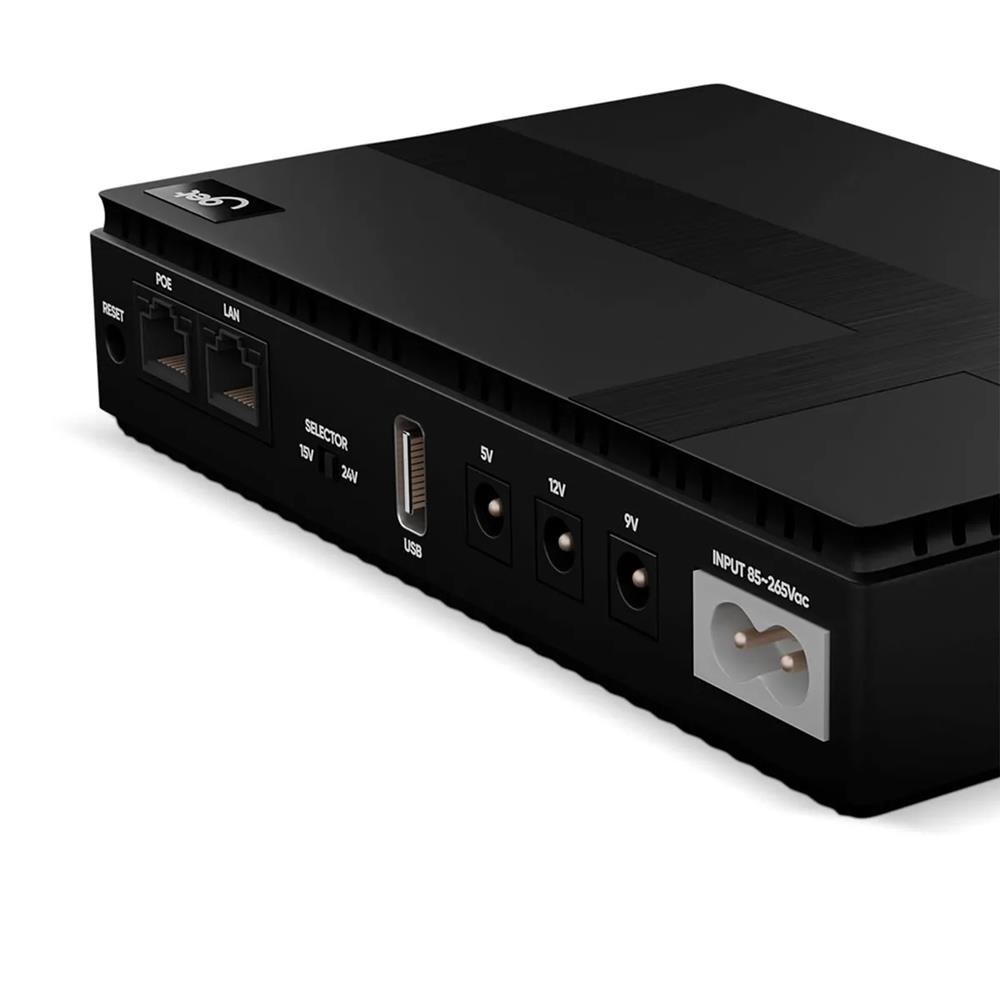 Mini Nobreak Ups Get 18W Bivolt 9/12/15/24V Bateria 10.400Mah Para ...