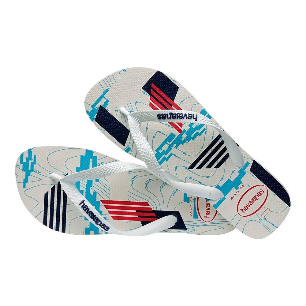 Havaianas Trend Branco/Branco/Marinho 39/0 | Martins Atacado