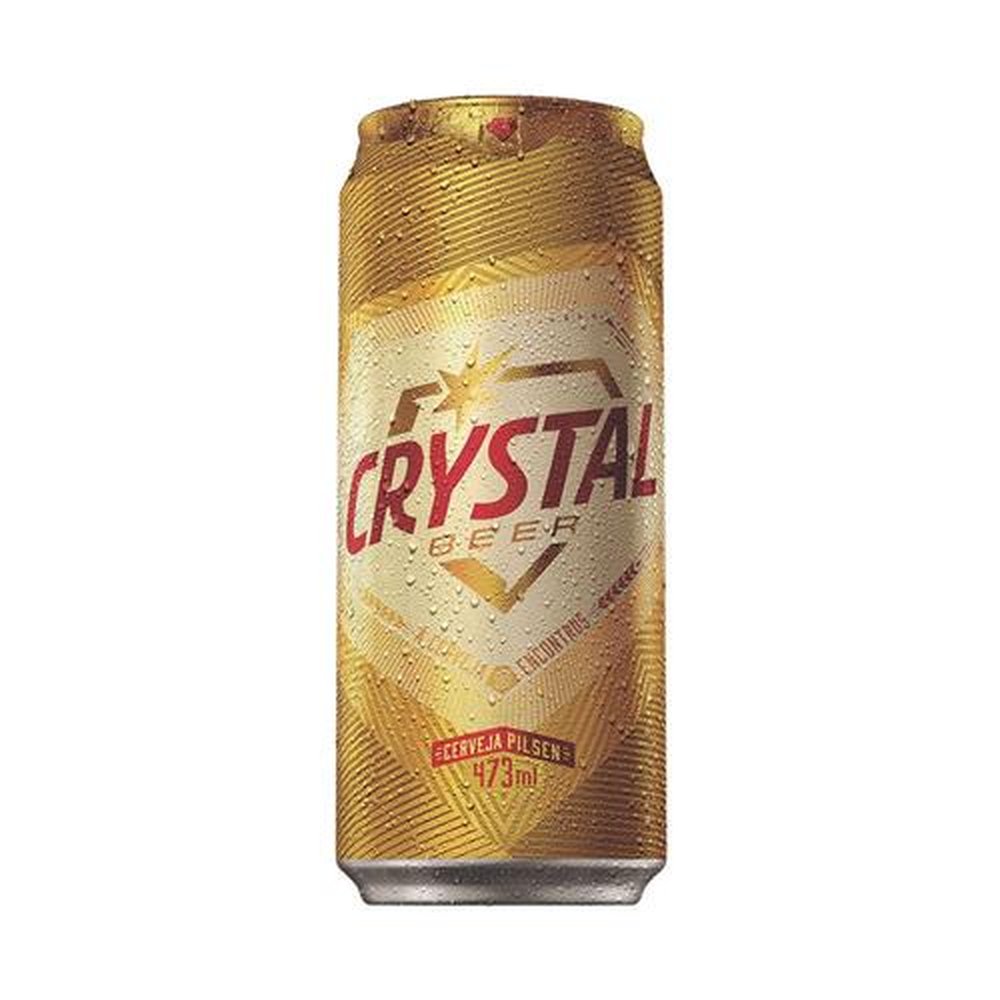 Cerveja Crystal Pilsen 473ml | Martins Atacado