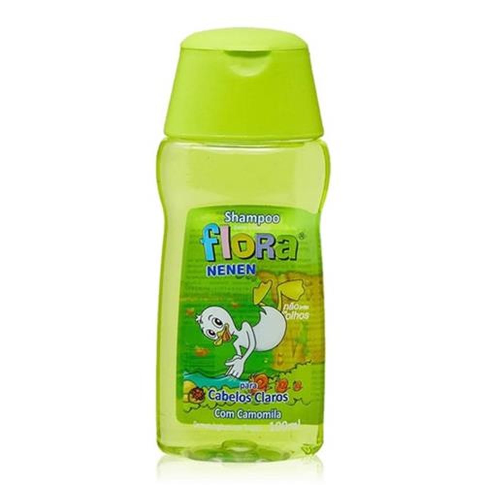 Shampoo Flora Nenen Cabelos Claros 100ml | Martins Atacado
