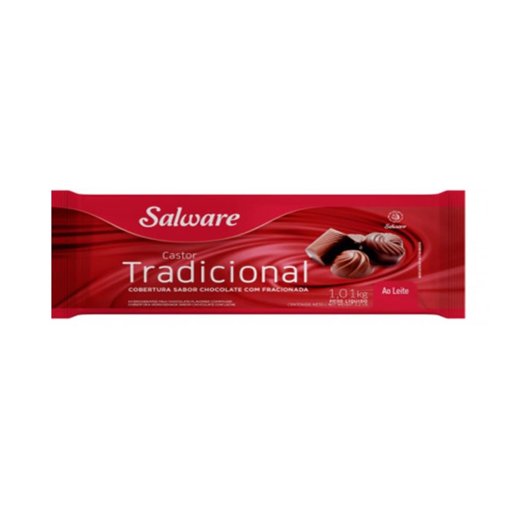 Chocolate Barra Tradicional Ao Leite Salware 1,01Kg | Martins Atacado