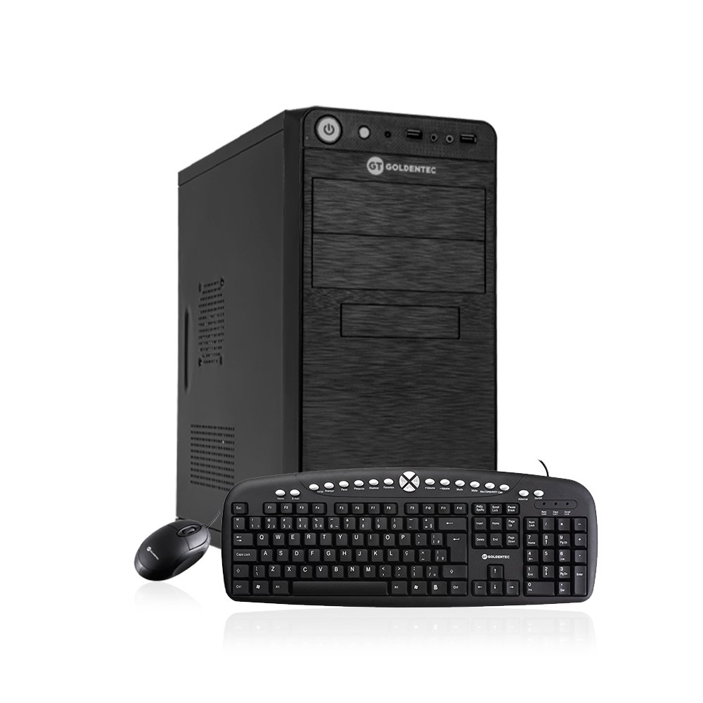 Kit Computador Desktop Intel Core i3, 4GB, SSD 120GB + Mouse e Teclado ...